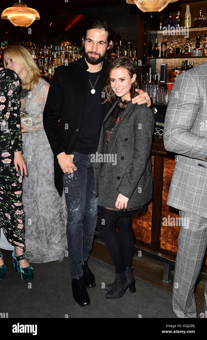 Jamie Jewitt and Camilla Thurlow attending the MTV Staying Alive Gala ...