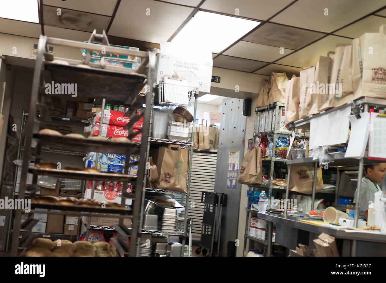 Baking equipment in a Kosher kitchen at a Jewish bakery in Silicon ...
