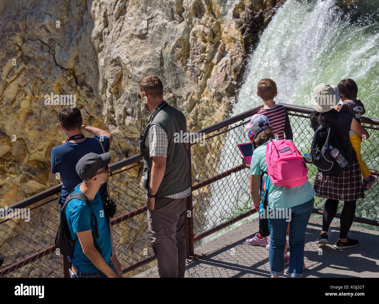 Yellowstone tour guide hi-res stock photography and images - Alamy