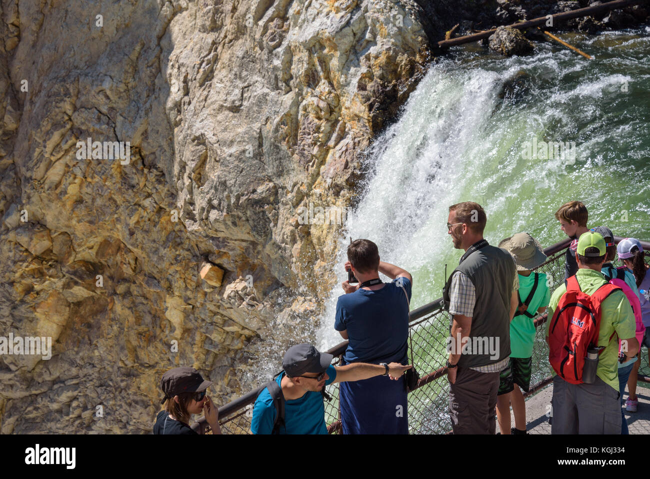 Yellowstone tour guide hi-res stock photography and images - Alamy