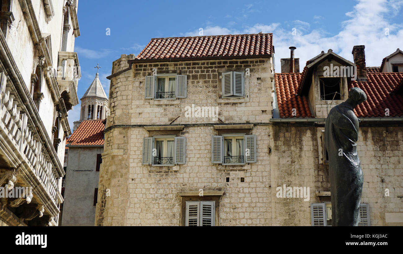 residential building in split in croatia Stock Photo - Alamy
