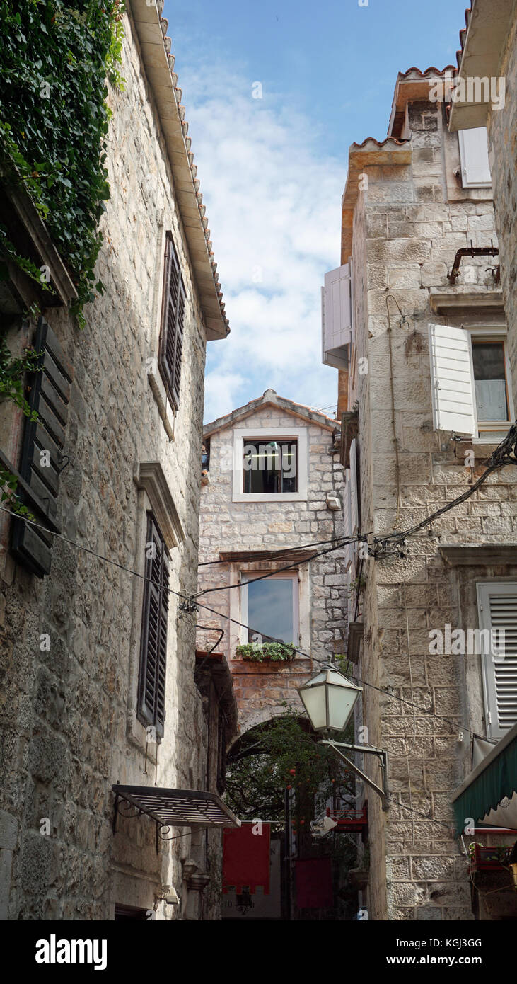 unesco heritage site of trogir old town in croatia Stock Photo - Alamy