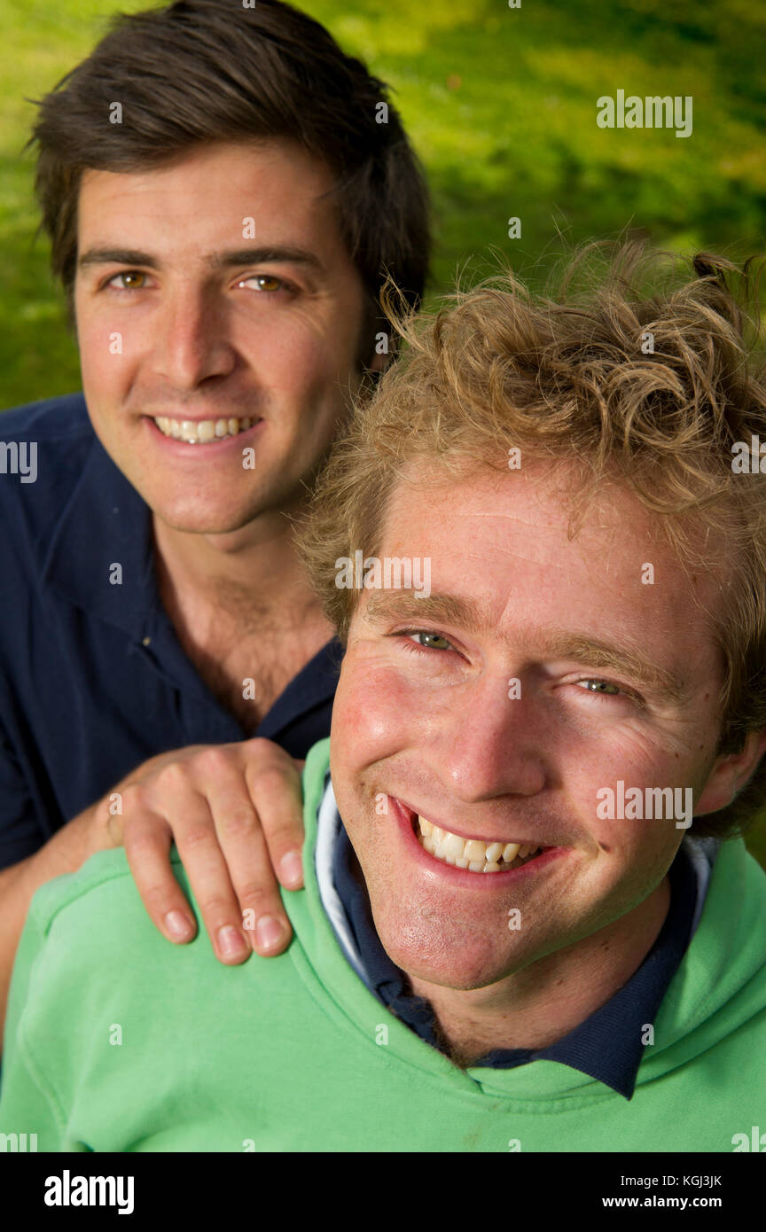 Sharky & George (Charlie Astor, dark hair & George Whitefield ...