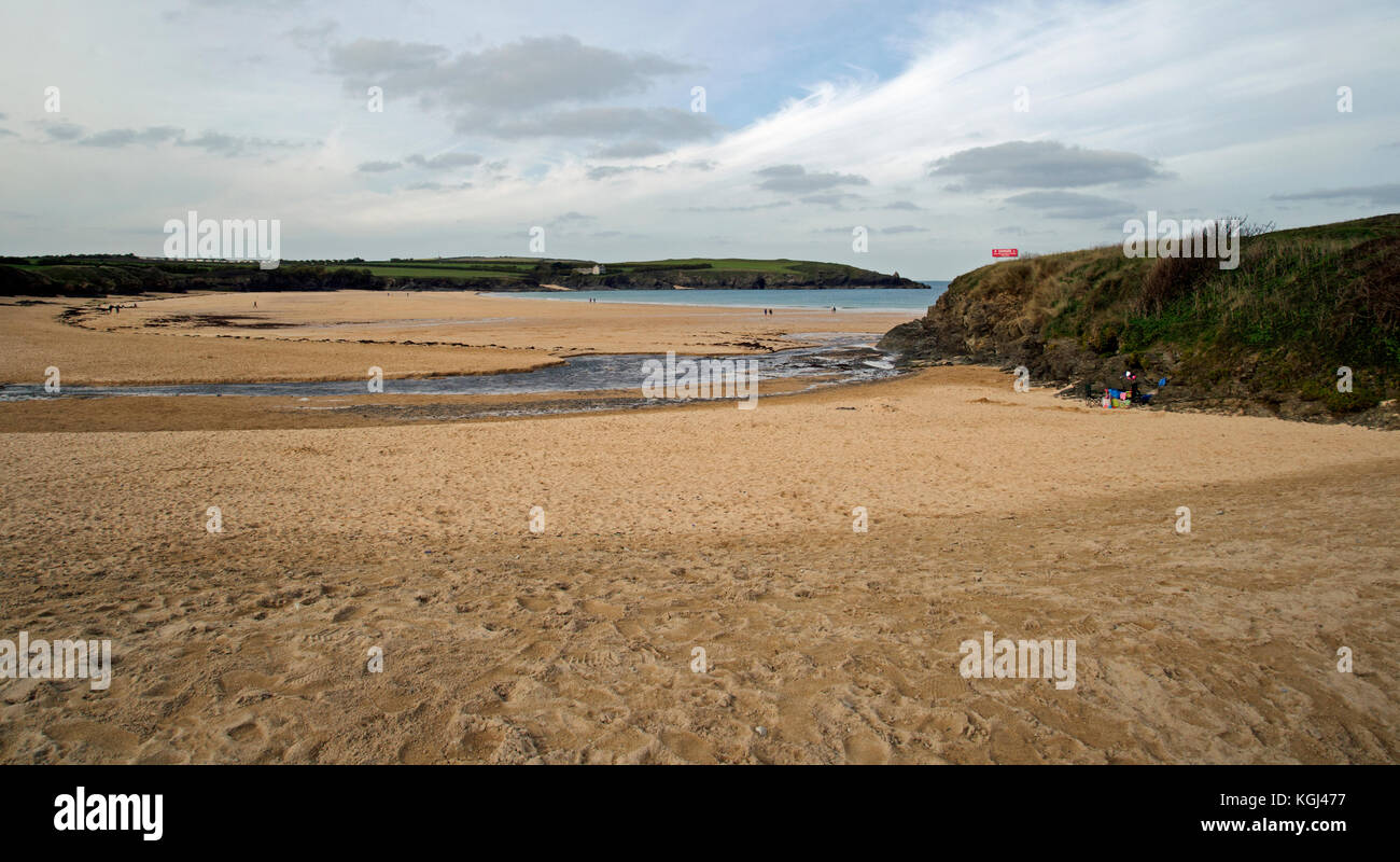 Cornish beach scene Stock Photo - Alamy