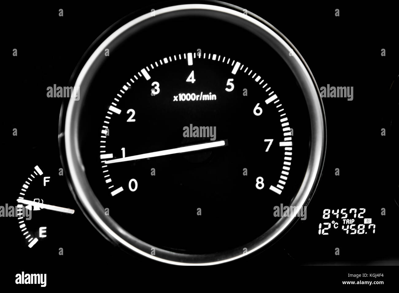 Car dashboard, rpm, speedometer Stock Photo - Alamy