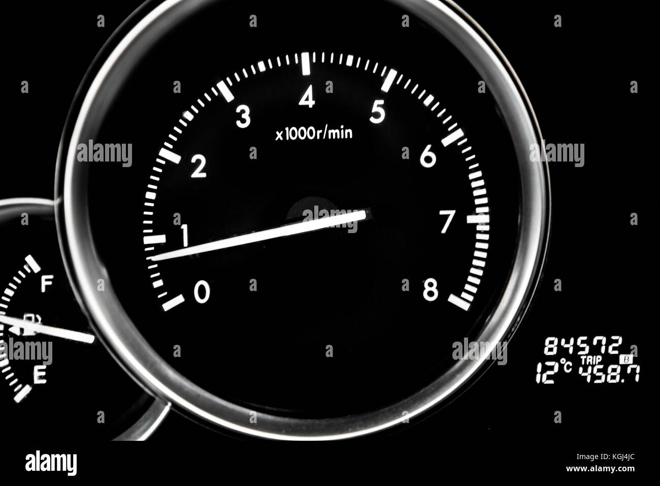 Car dashboard, rpm, speedometer Stock Photo - Alamy