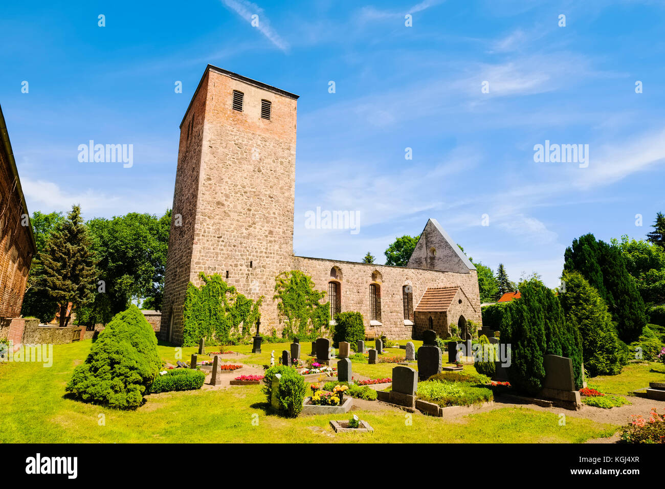 Church Beiersdorf, Brandenburg, Germany Stock Photo - Alamy