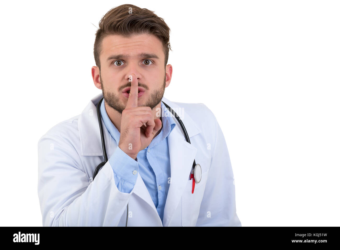 Doctor quiet hi-res stock photography and images - Alamy
