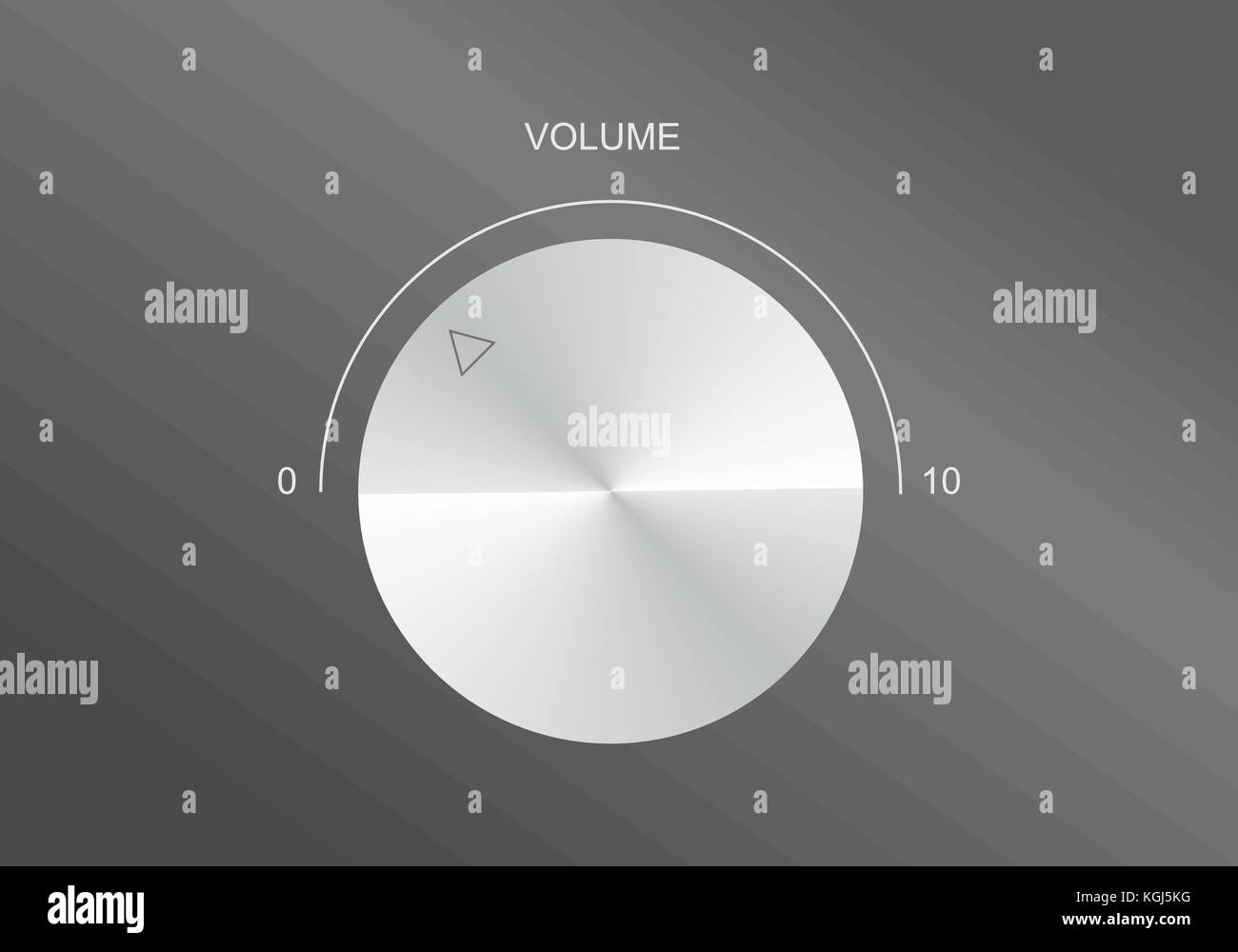 Amplifier volume control Stock Vector Images - Alamy