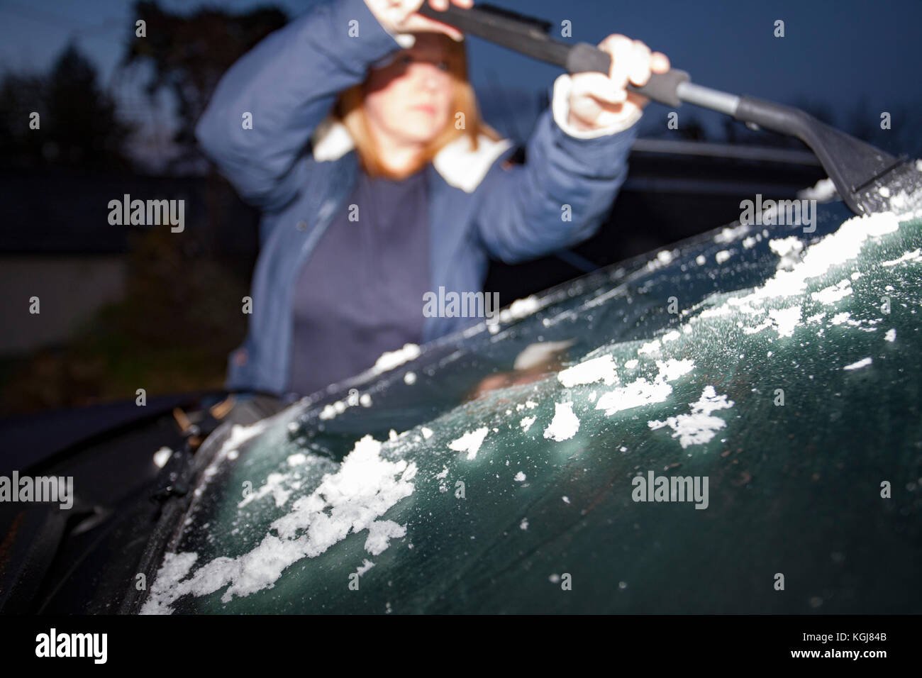 Windscreen Scraping High Resolution Stock Photography and Images - Alamy
