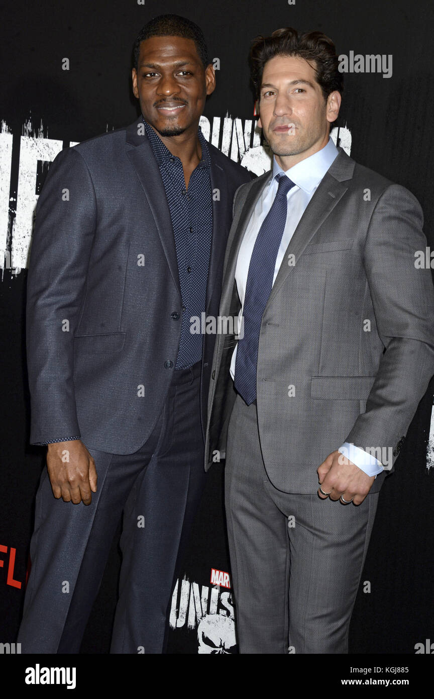 New York City. 6th Nov, 2017. Jason R. Moore and Jon Bernthal attend ...