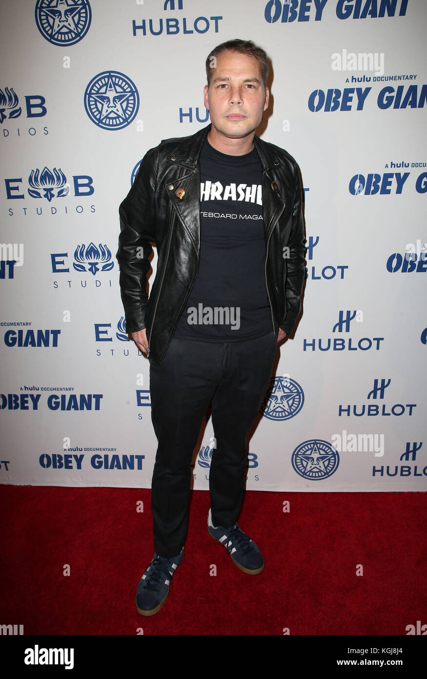 Los Angeles, Ca, USA. 7th Nov, 2017. Shepard Fairey, at Photo Op For ...