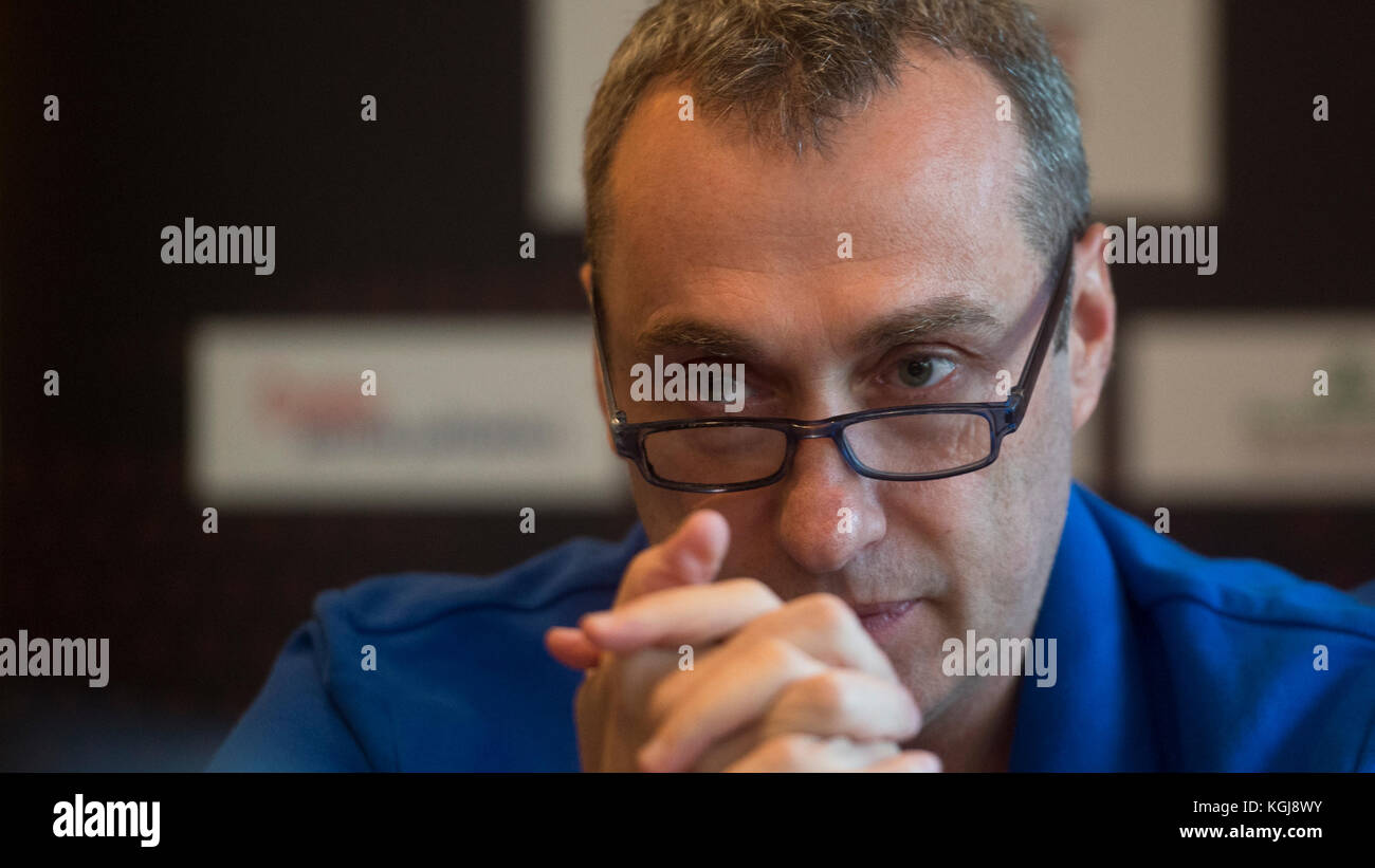 Israeli coach of the czech national basketball team hi-res stock ...