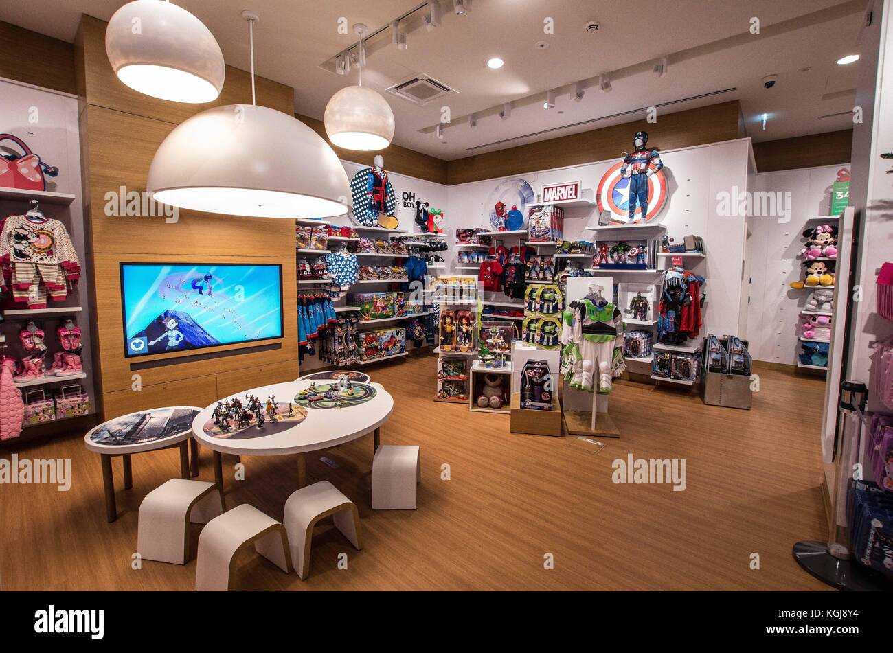 Munich, Bavaria, Germany. 8th Nov, 2017. Disney held a grand opening ...