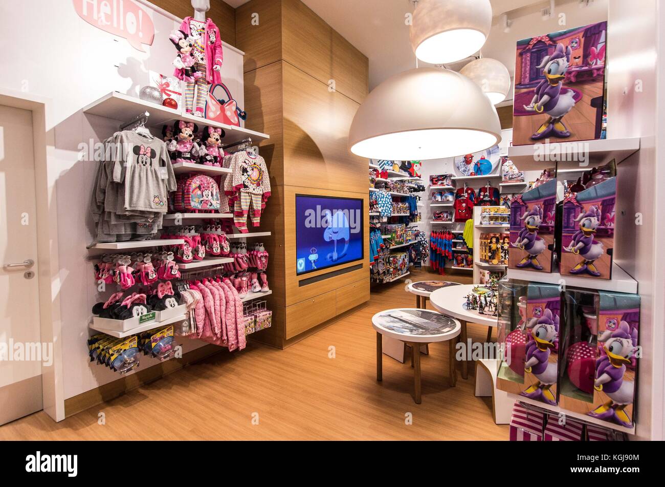 Munich, Bavaria, Germany. 8th Nov, 2017. Disney held a grand opening ...