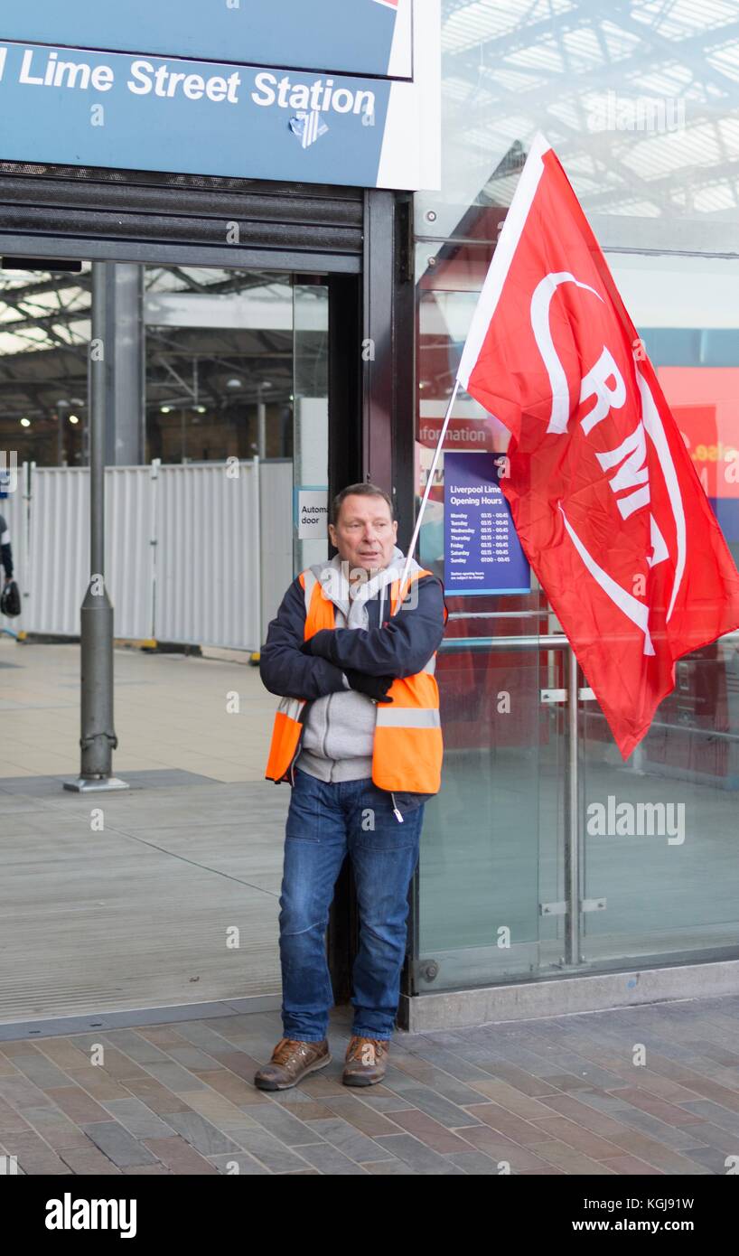 Northern Rail Guards Strike High Resolution Stock Photography and ...