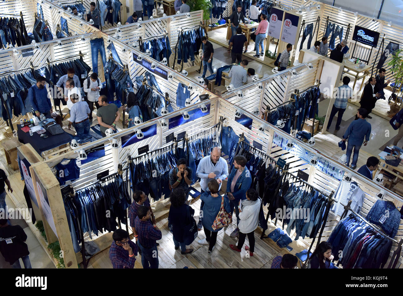 Dhaka, Bangladesh. 08th Nov, 2017. A Readymade garments product buyers ...