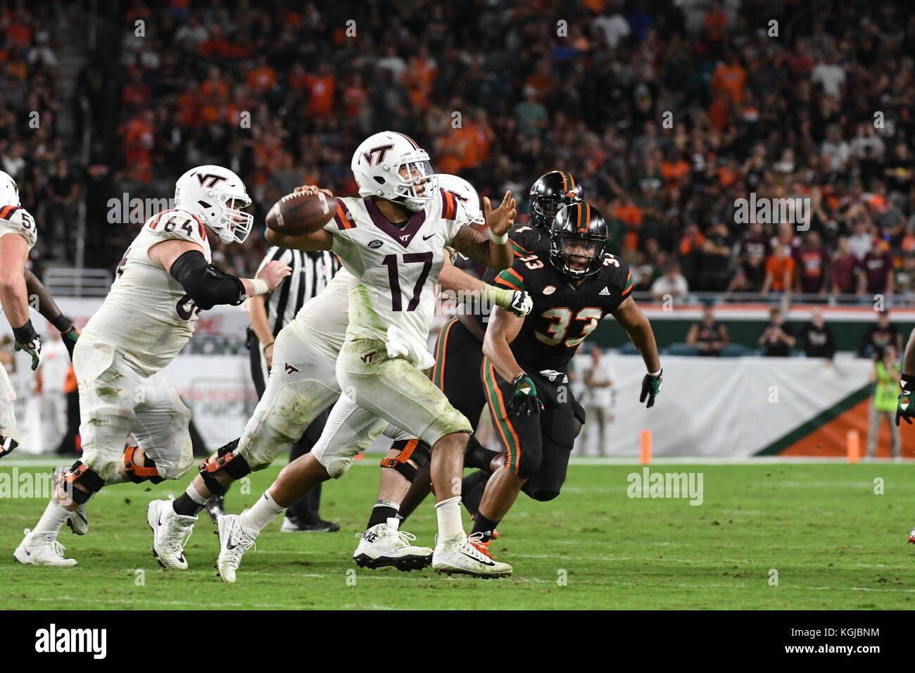 Miami Gardens, Florida, USA. 4th Nov, 2017. Josh Jackson #17 of ...