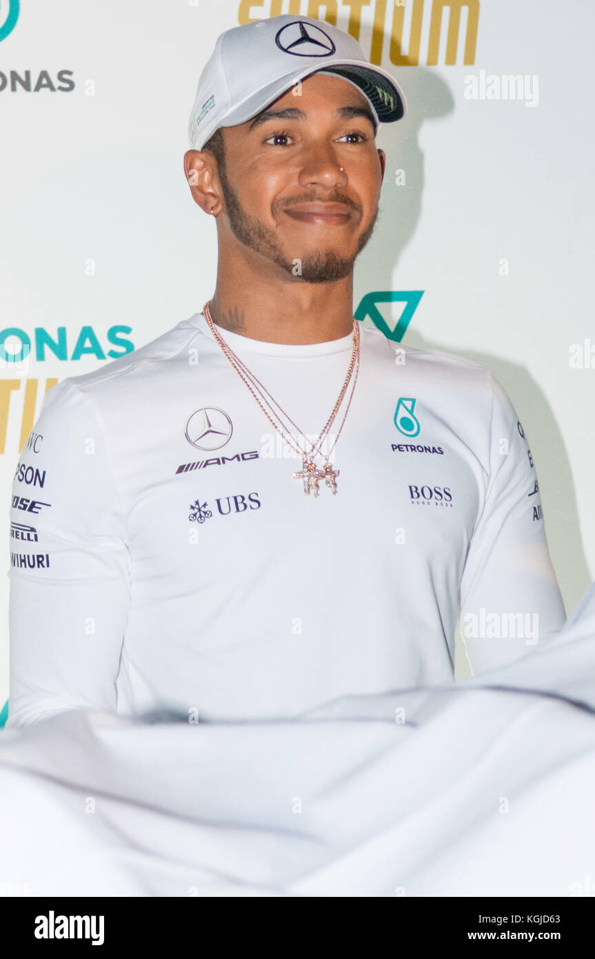 Sao Paulo, Brazil. 08th Nov, 2017. COLETIVA LEWIS HAMILTON - Lewis ...