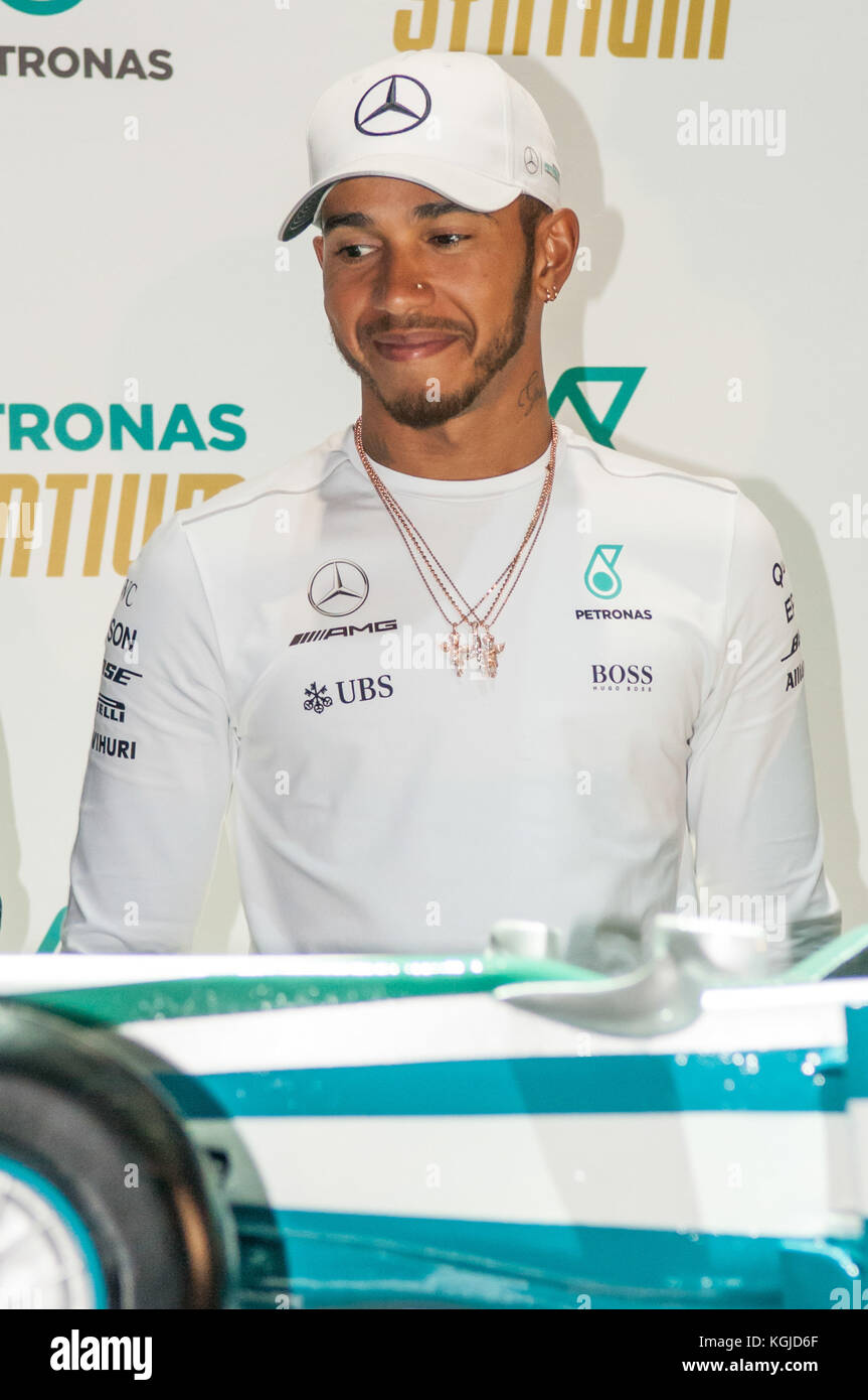 Sao Paulo, Brazil. 08th Nov, 2017. COLETIVA LEWIS HAMILTON - Lewis ...