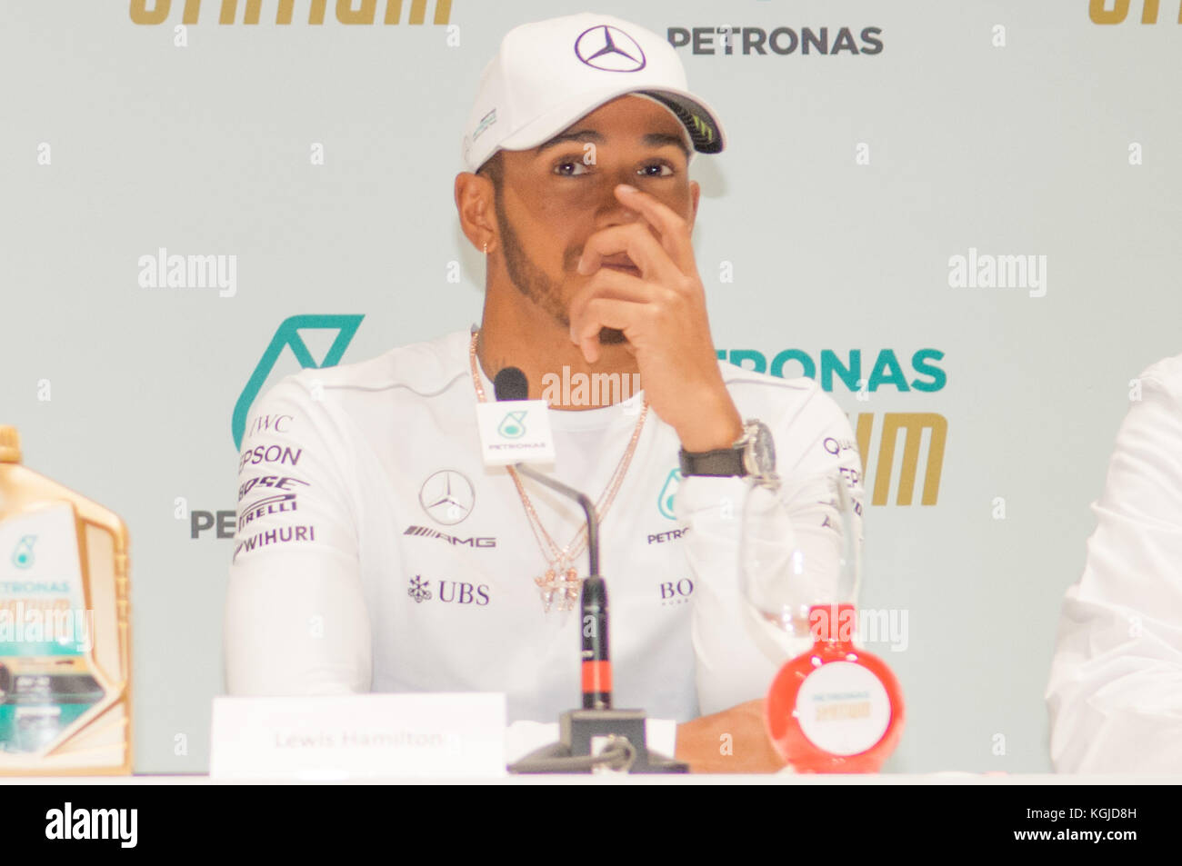 Lewis hamilton 2017 brazil hi-res stock photography and images - Alamy