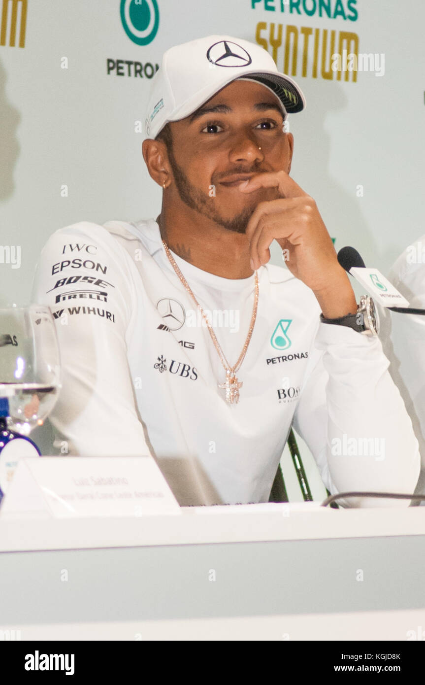 Lewis hamilton 2017 brazil hi-res stock photography and images - Alamy