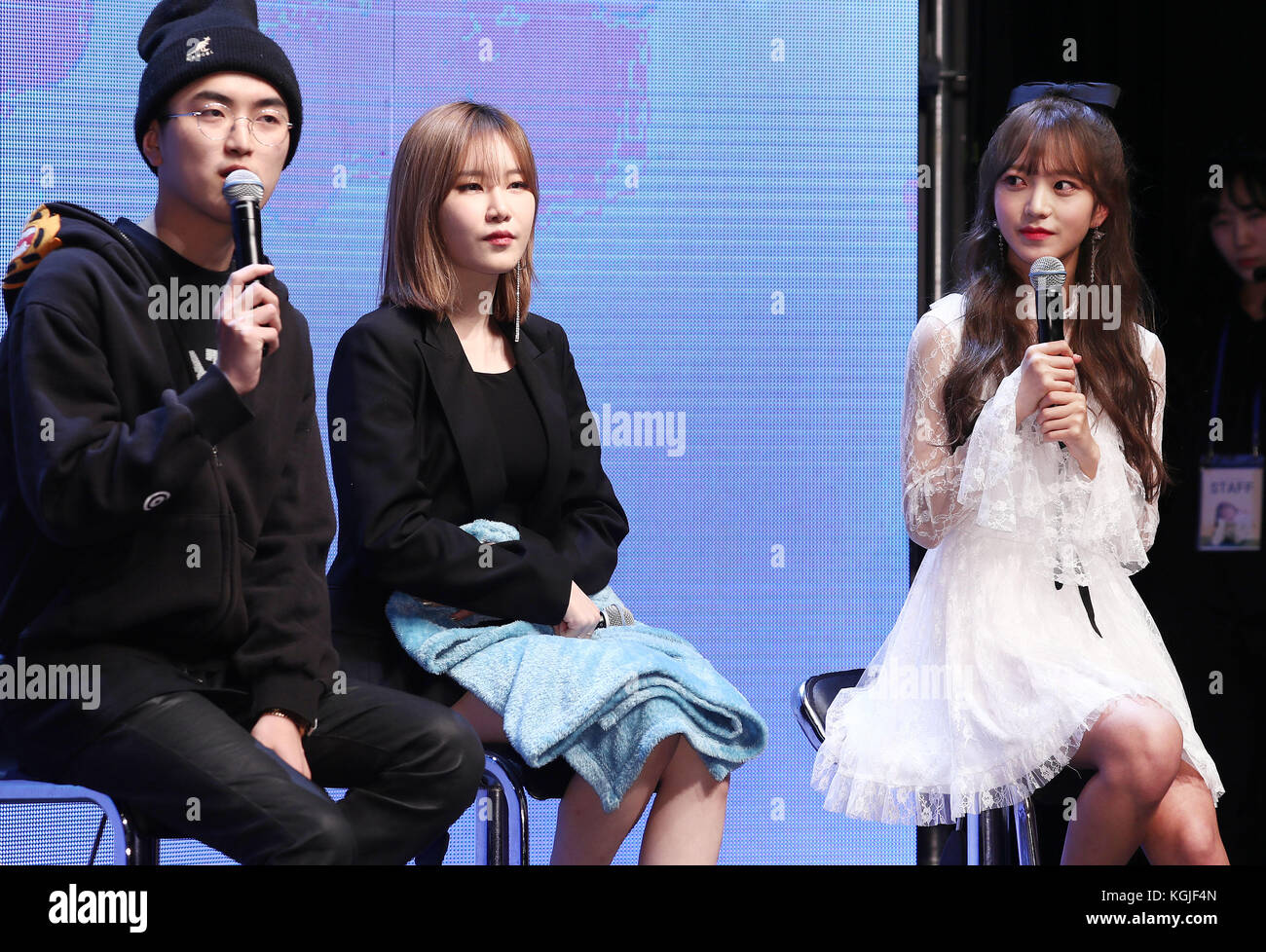 09th Nov, 2017. S. Korean singer Kim So-hee South Korean singer Kim So ...