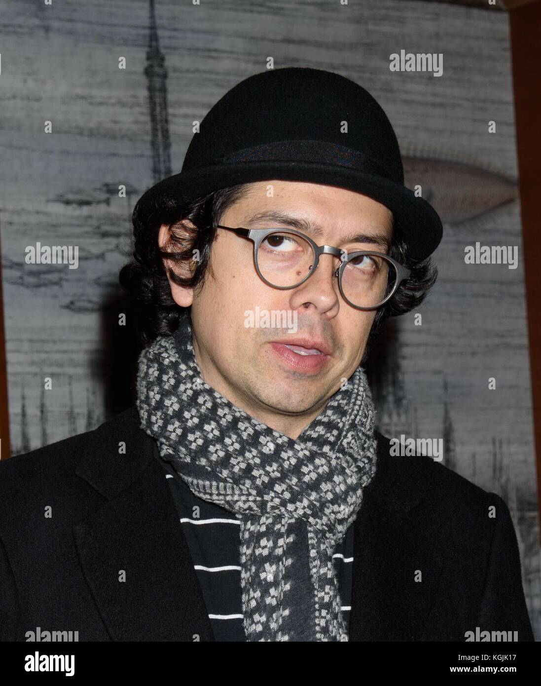 New York, NY, USA. 8th Nov, 2017. Geoffrey Arend at arrivals for ...