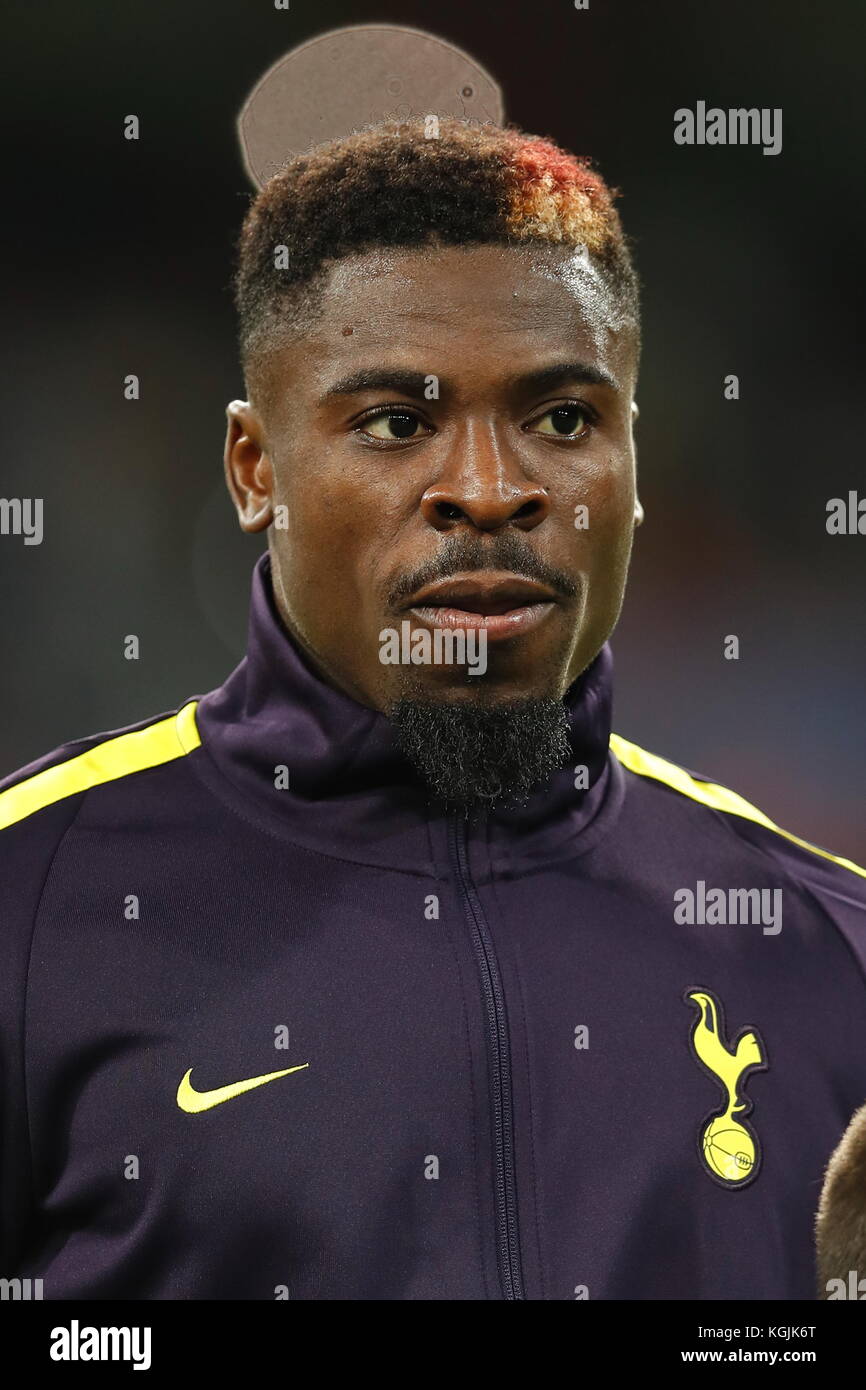Madrid, Spain. 17th Oct, 2017. Serge Aurier (Tottenham), portrait; UEFA ...