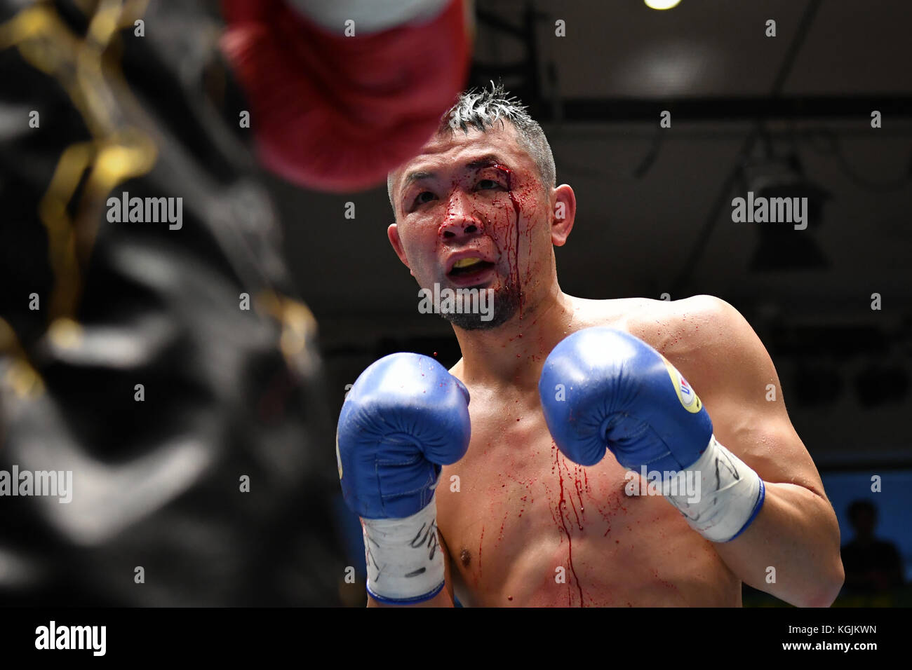 Tokyo, Japan. 7th Nov, 2017. Daisuke Sakamoto (JPN) Boxing : Daisuke ...