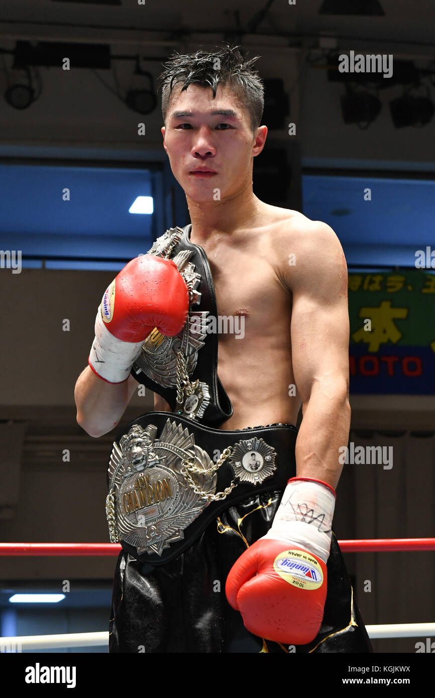 Tokyo, Japan. 7th Nov, 2017. Toshio Arikawa (JPN) Boxing : Toshio ...