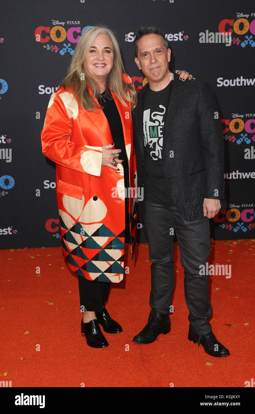 Hollywood, Ca. 8th Nov, 2017. Lee Unkrich, Darla K. Anderson, at The U ...