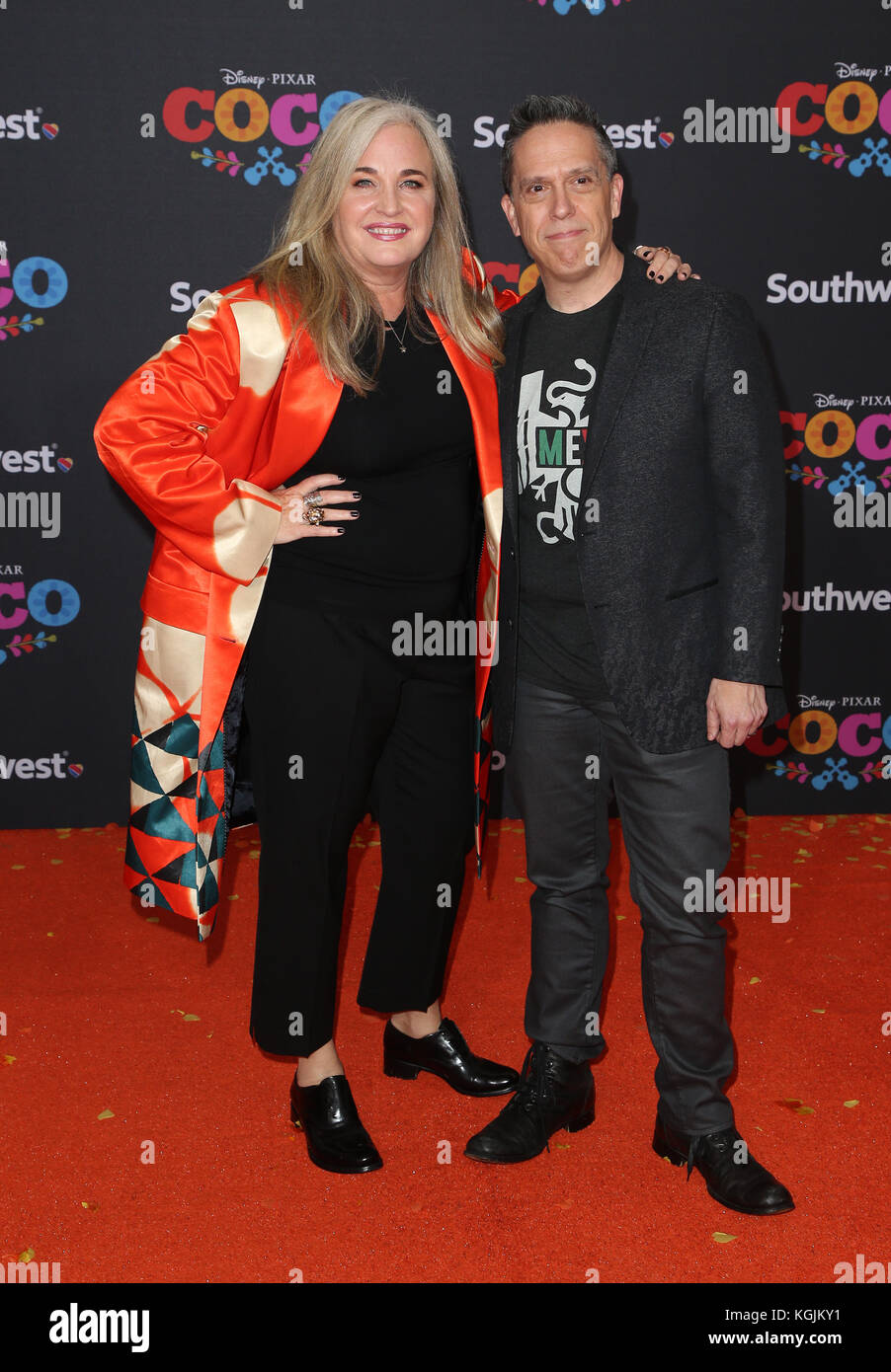 Hollywood, Ca. 8th Nov, 2017. Lee Unkrich, Darla K. Anderson, at The U ...