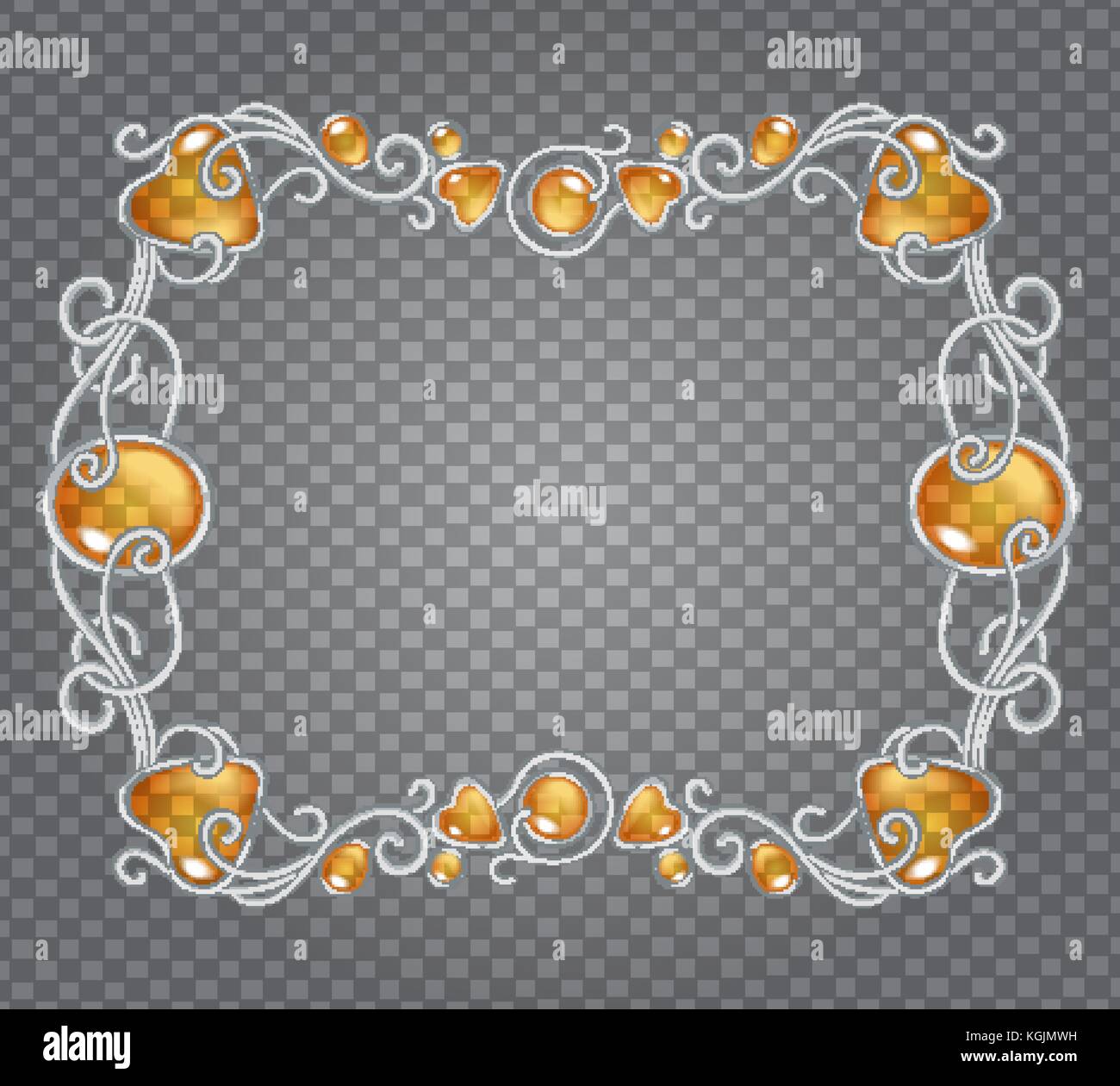 Decorative metal frame hi-res stock photography and images - Alamy