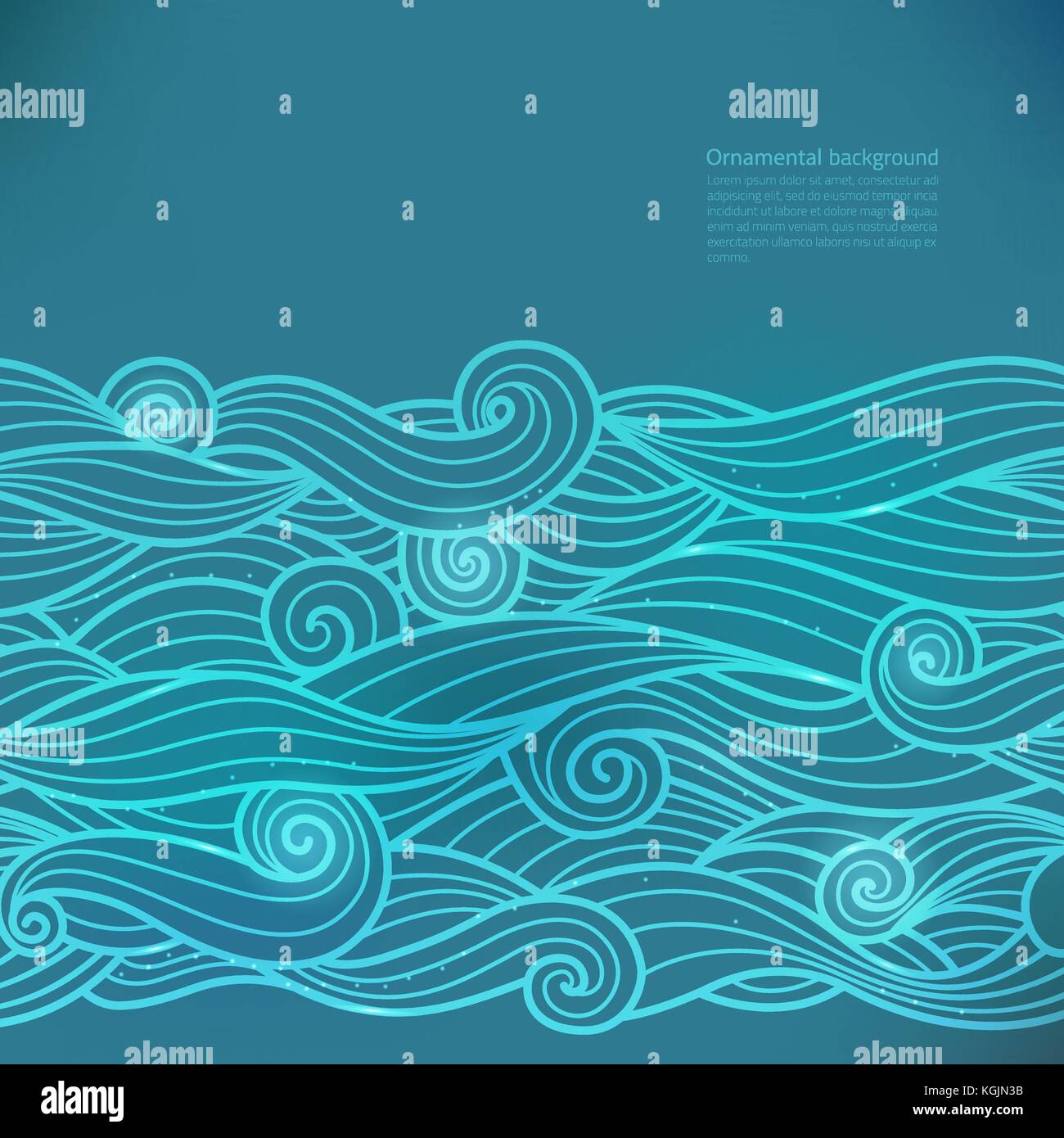 Vector glow background with wavy pattern Stock Vector Image & Art - Alamy