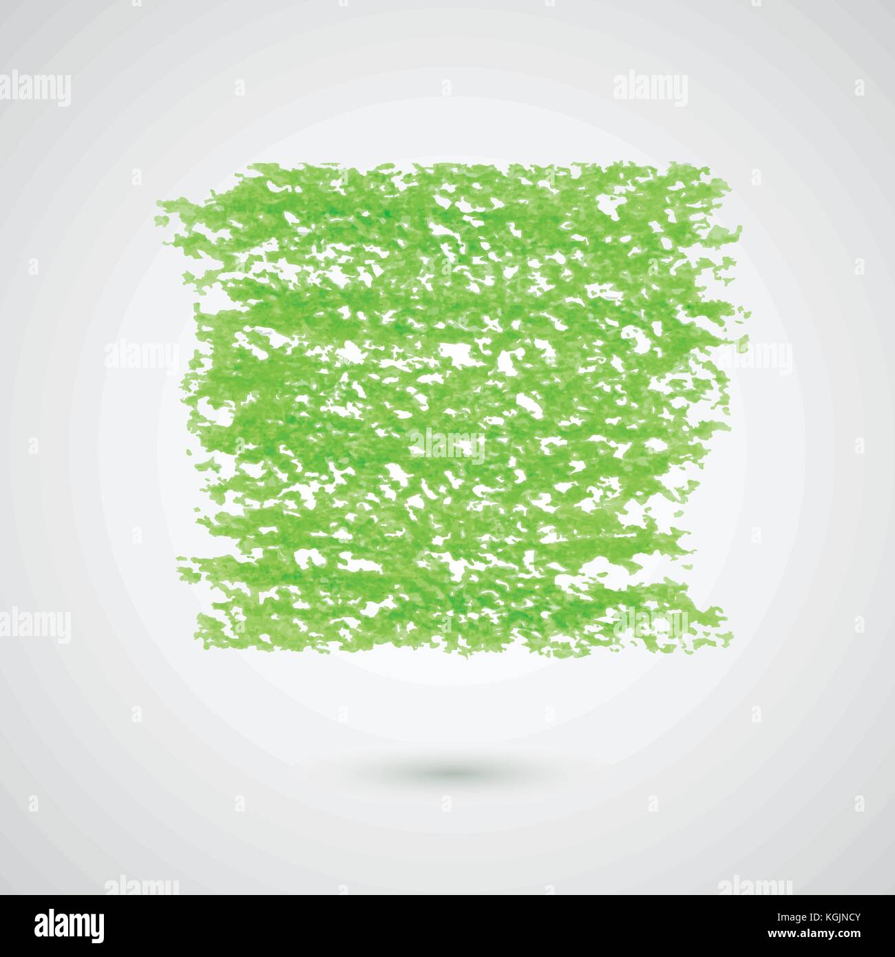 Vector abstract background with green pencil strokes banner Stock ...