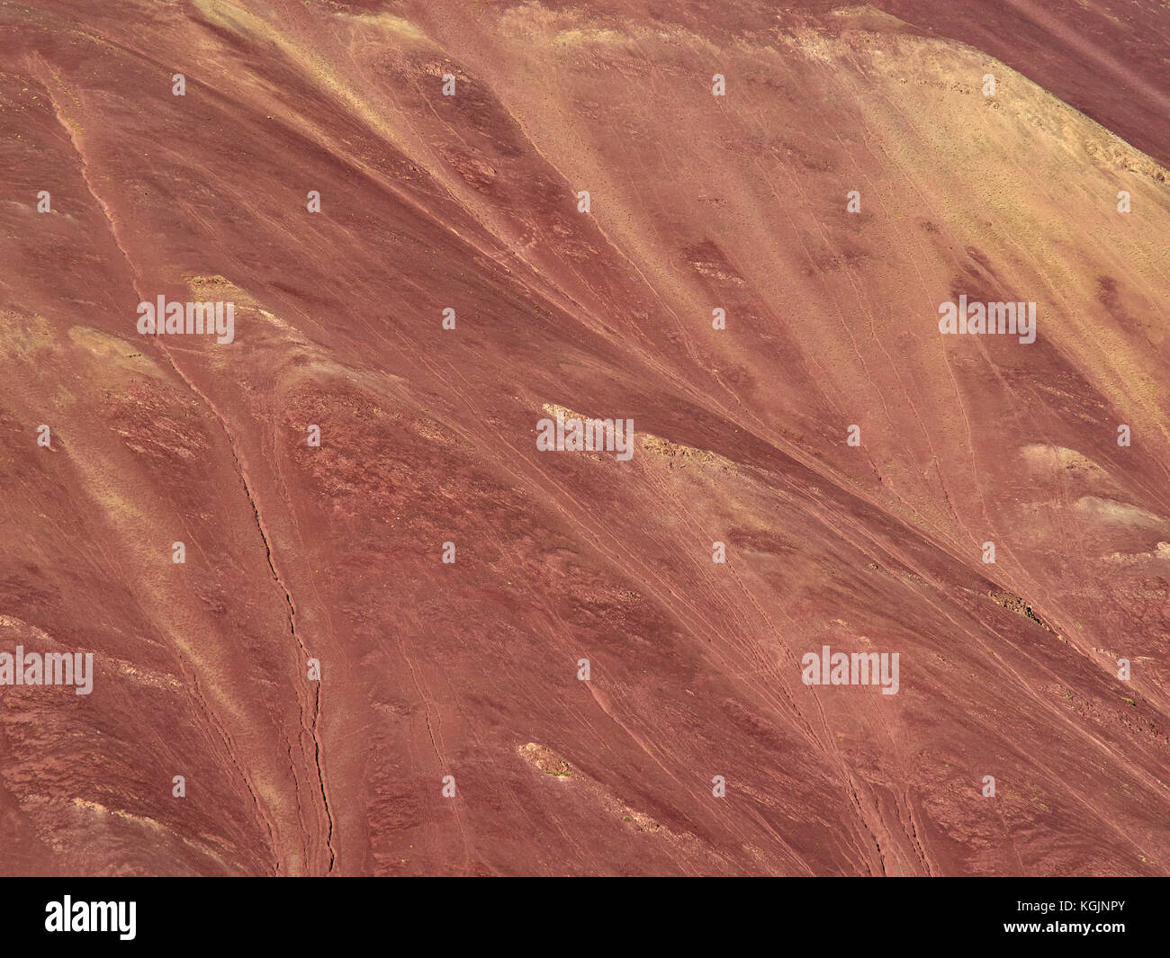 Abstract background texture of a mountain slope of sandy rocks ...