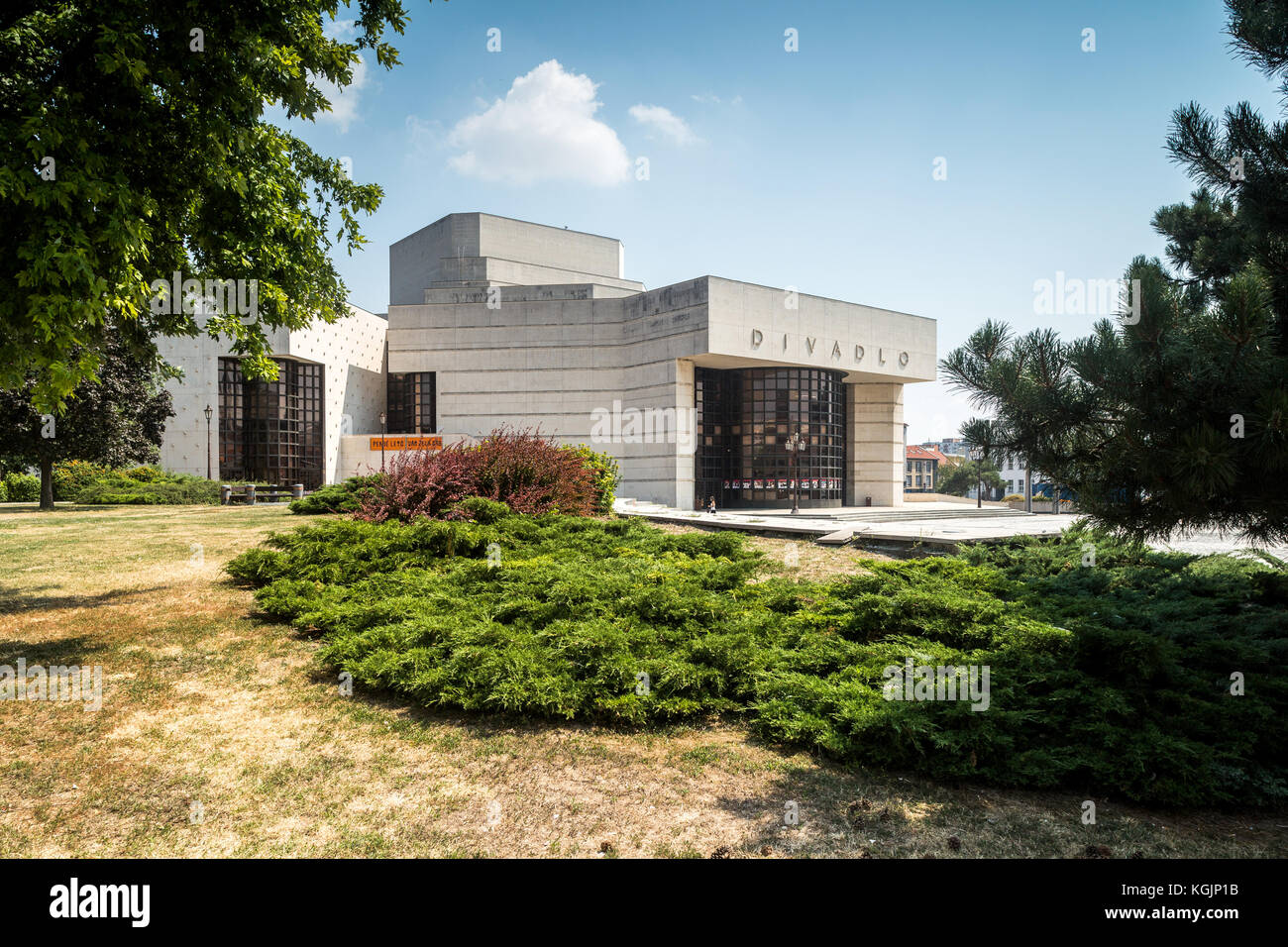 Nitra, Slovakia - AUGUST 05, 2015: Main square (Svatoplukovo Square) in ...