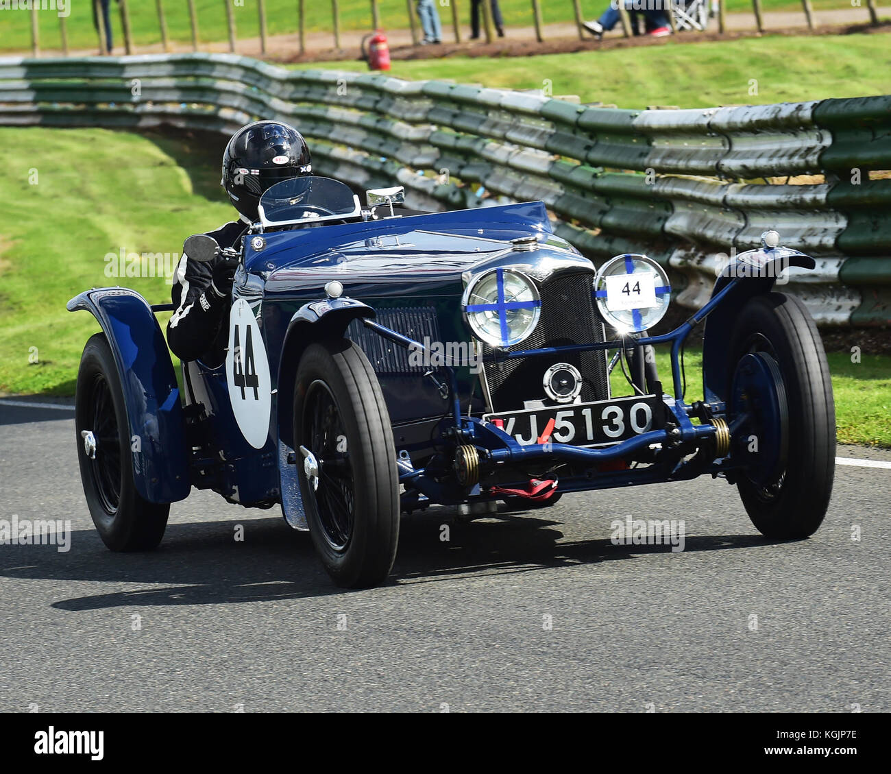 Alexander Hewitson, Riley 12/4 Special, Mallory Park Trophy, pre-war ...