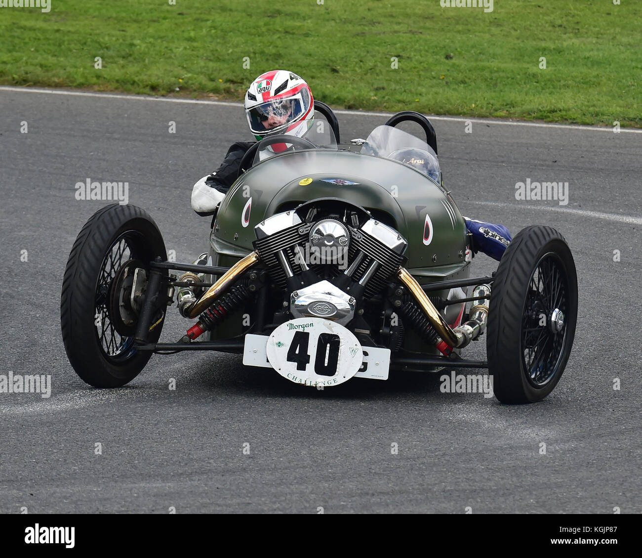 Austin Smith, Julia Perry, S&S M3W, Morgan Three Wheeler Club Challenge ...