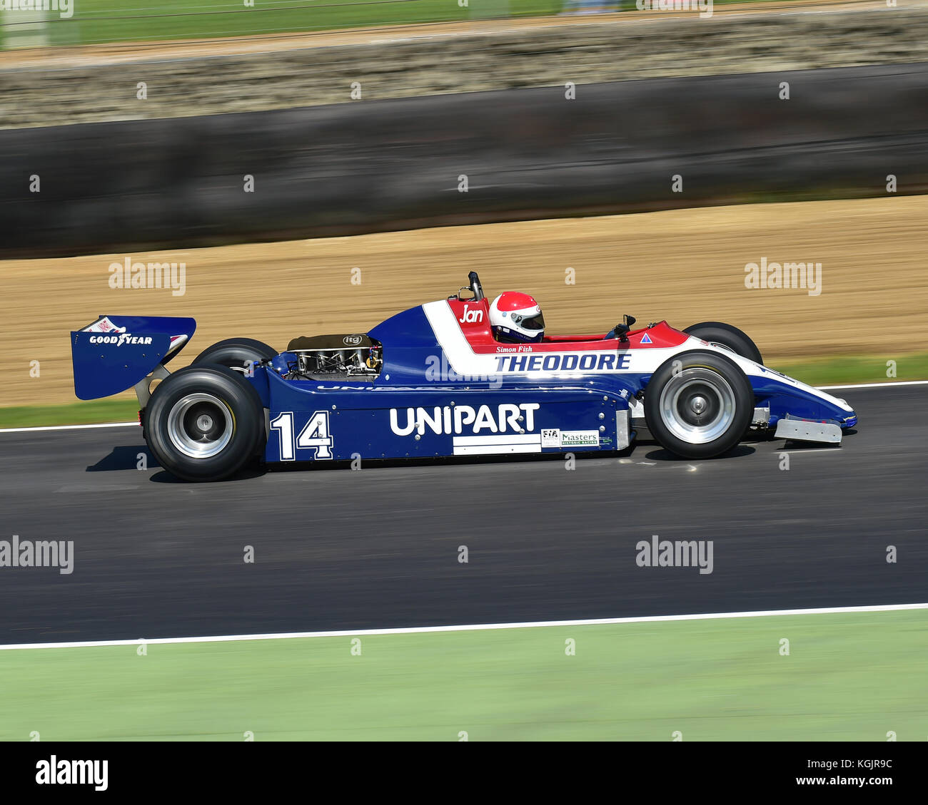 Simon Fish, Ensign N180, FIA Masters Historic Formula One Championship ...