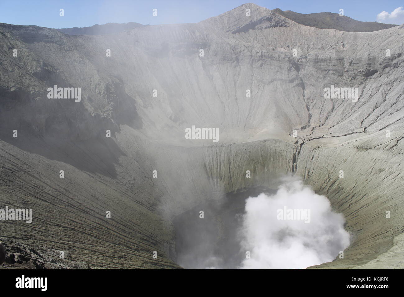 Volcano Crater, Mount Bromo, East Java, Indonesia Stock Photo - Alamy