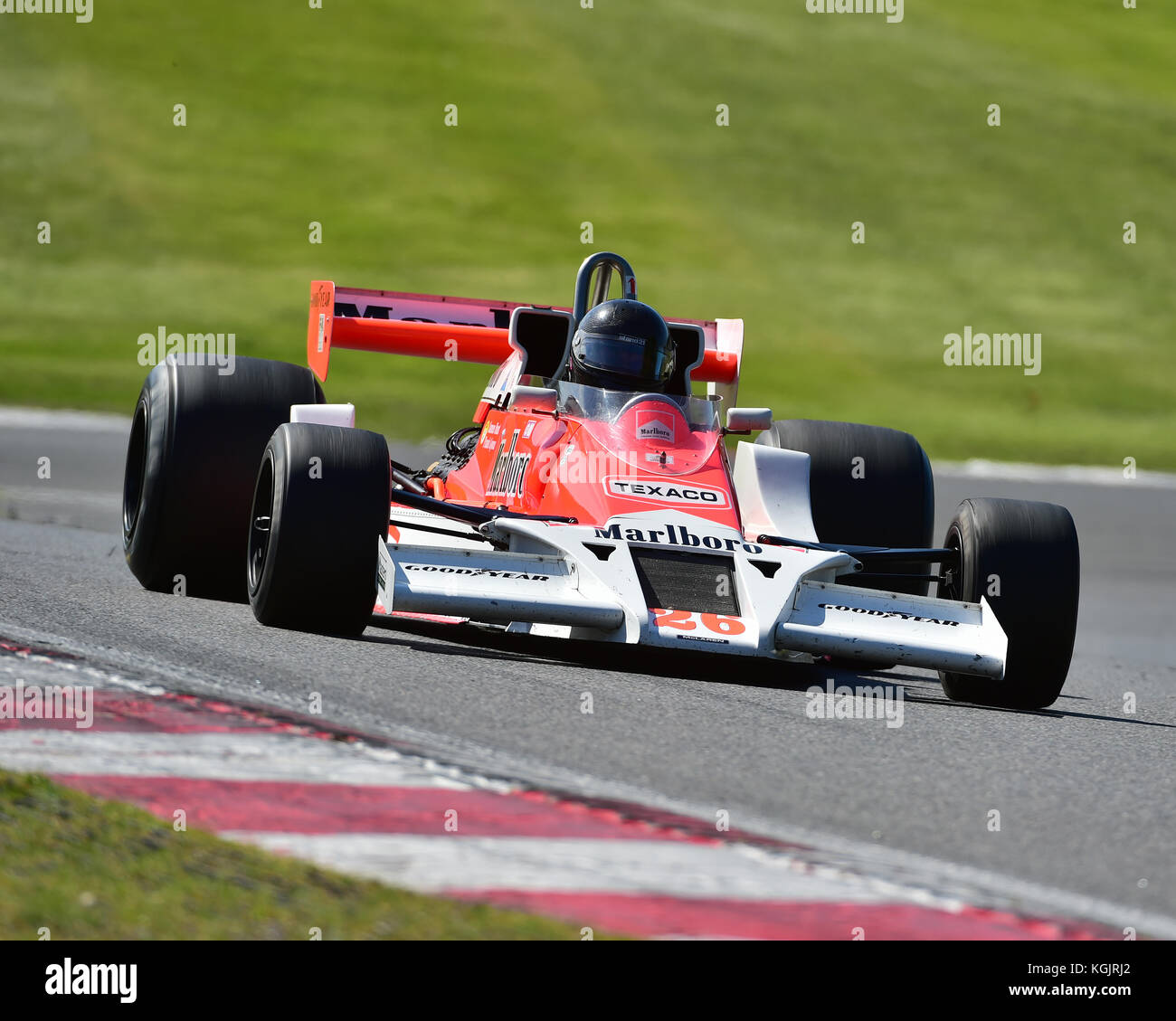 Frank Lyons, McLaren M26, FIA Masters Historic Formula One Championship ...