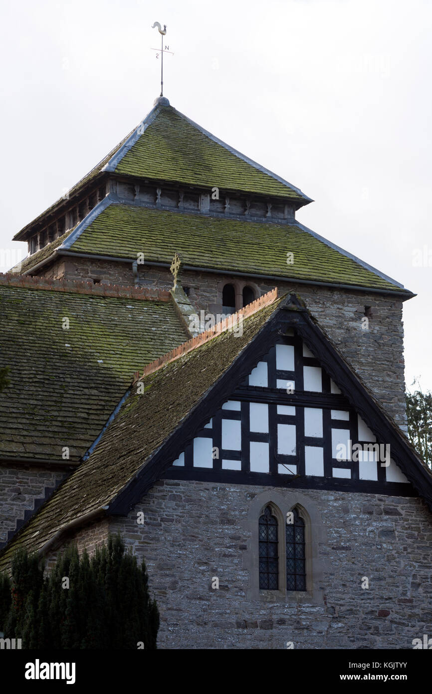 St. George`s Church, Clun, Shropshire, England, UK Stock Photo - Alamy