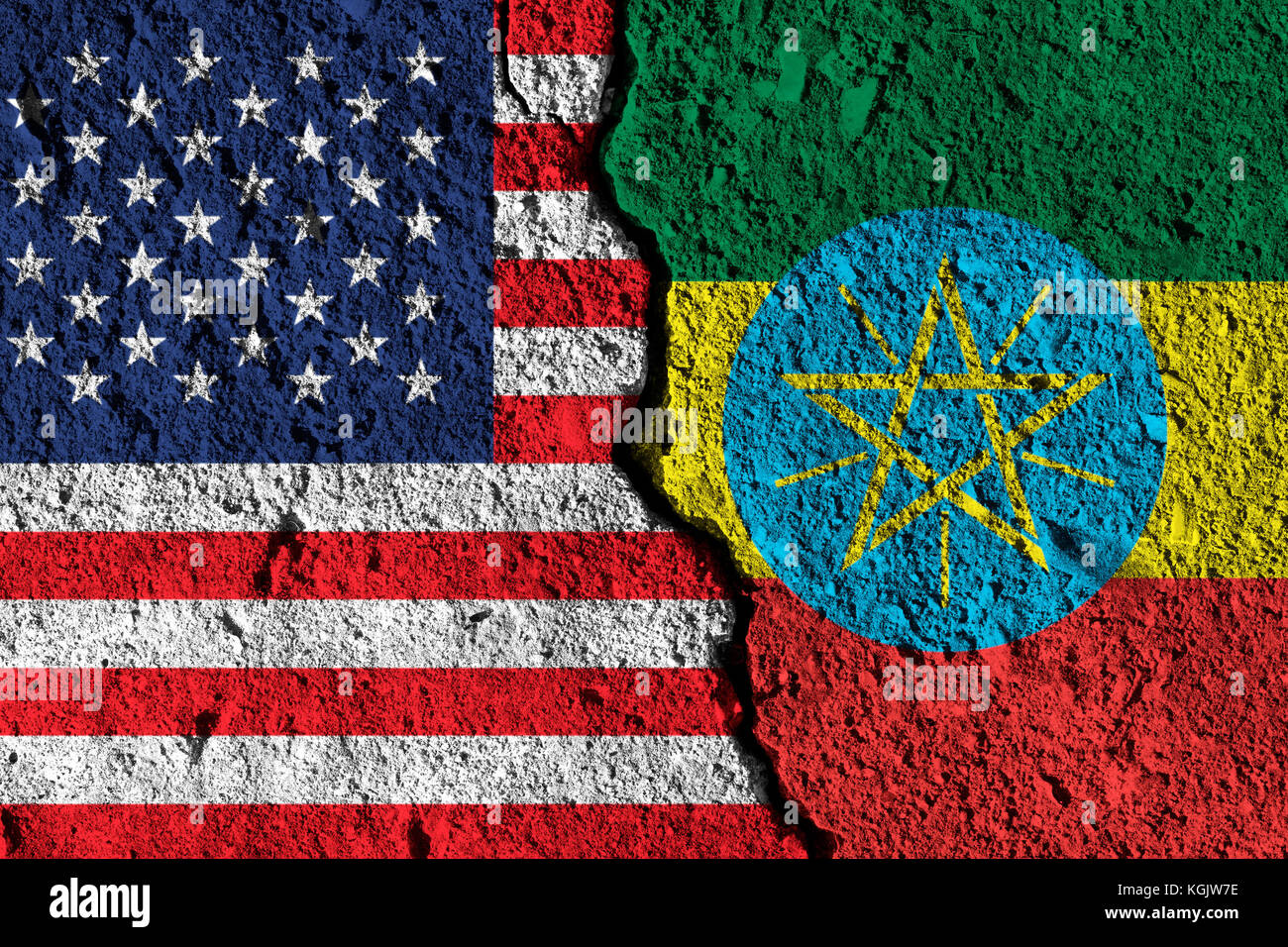 Usa Ethiopia Flag High Resolution Stock Photography and Images - Alamy