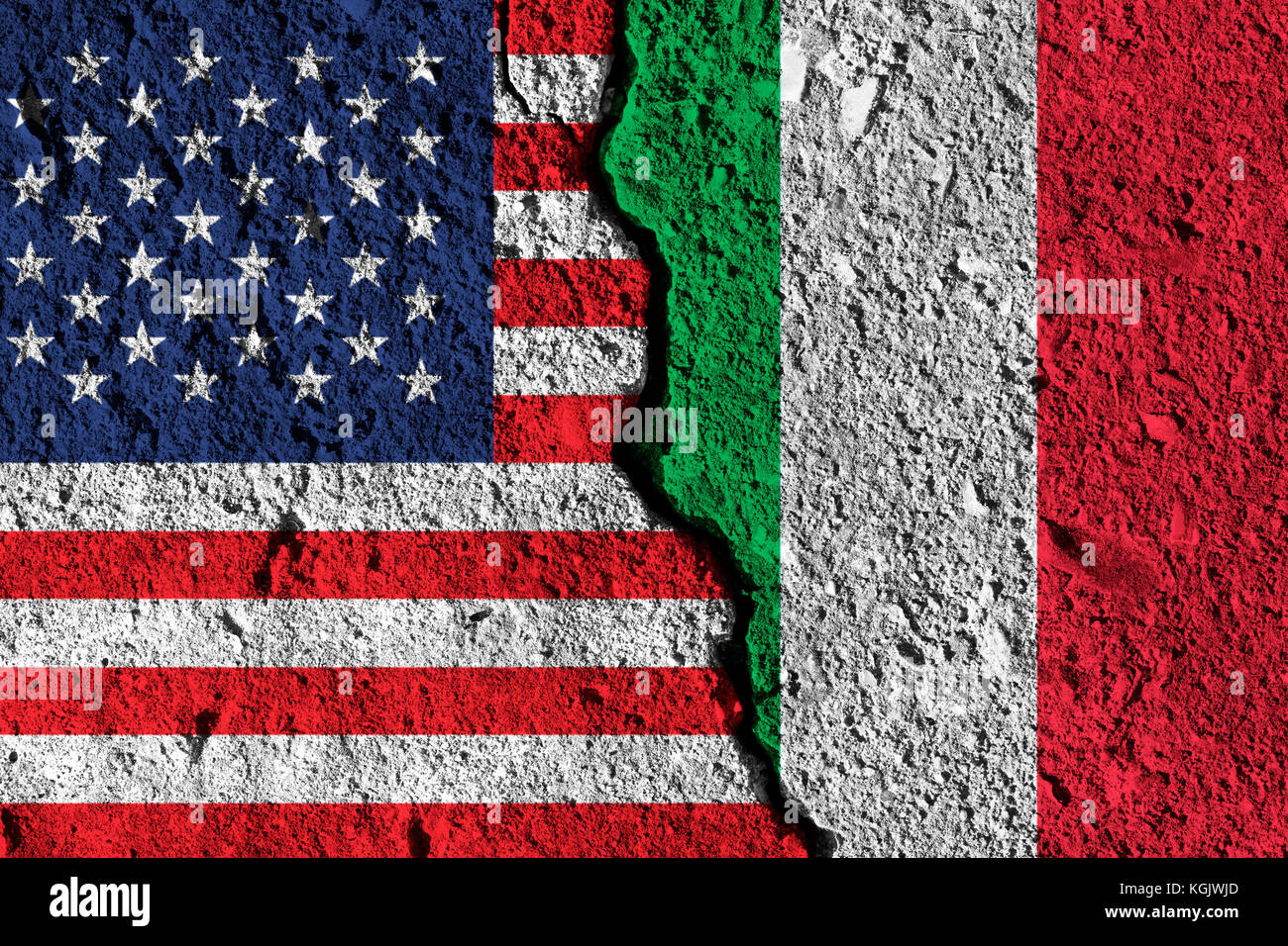American italian relationship hi-res stock photography and images - Alamy