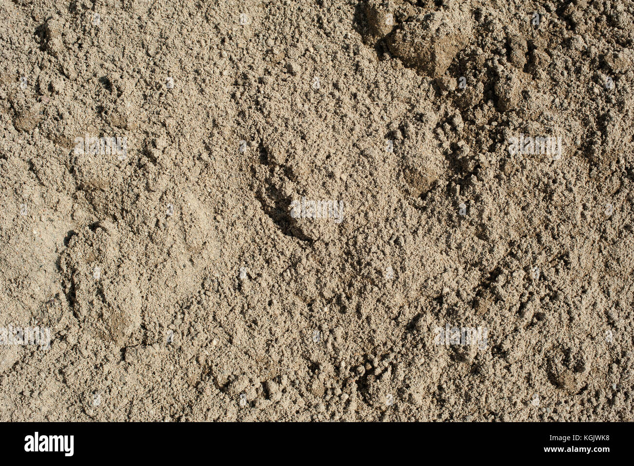 Small and big sand, gravel and pebbles background pattern. Full frame ...