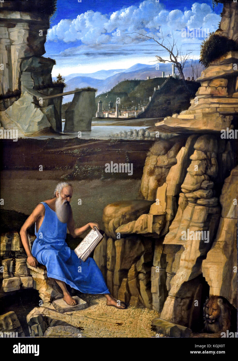 Saint jerome in an italian landscape hi-res stock photography and ...