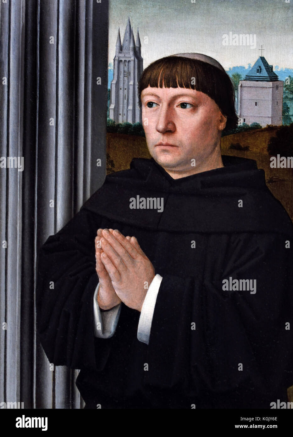 Medieval friar manuscript hi-res stock photography and images - Alamy