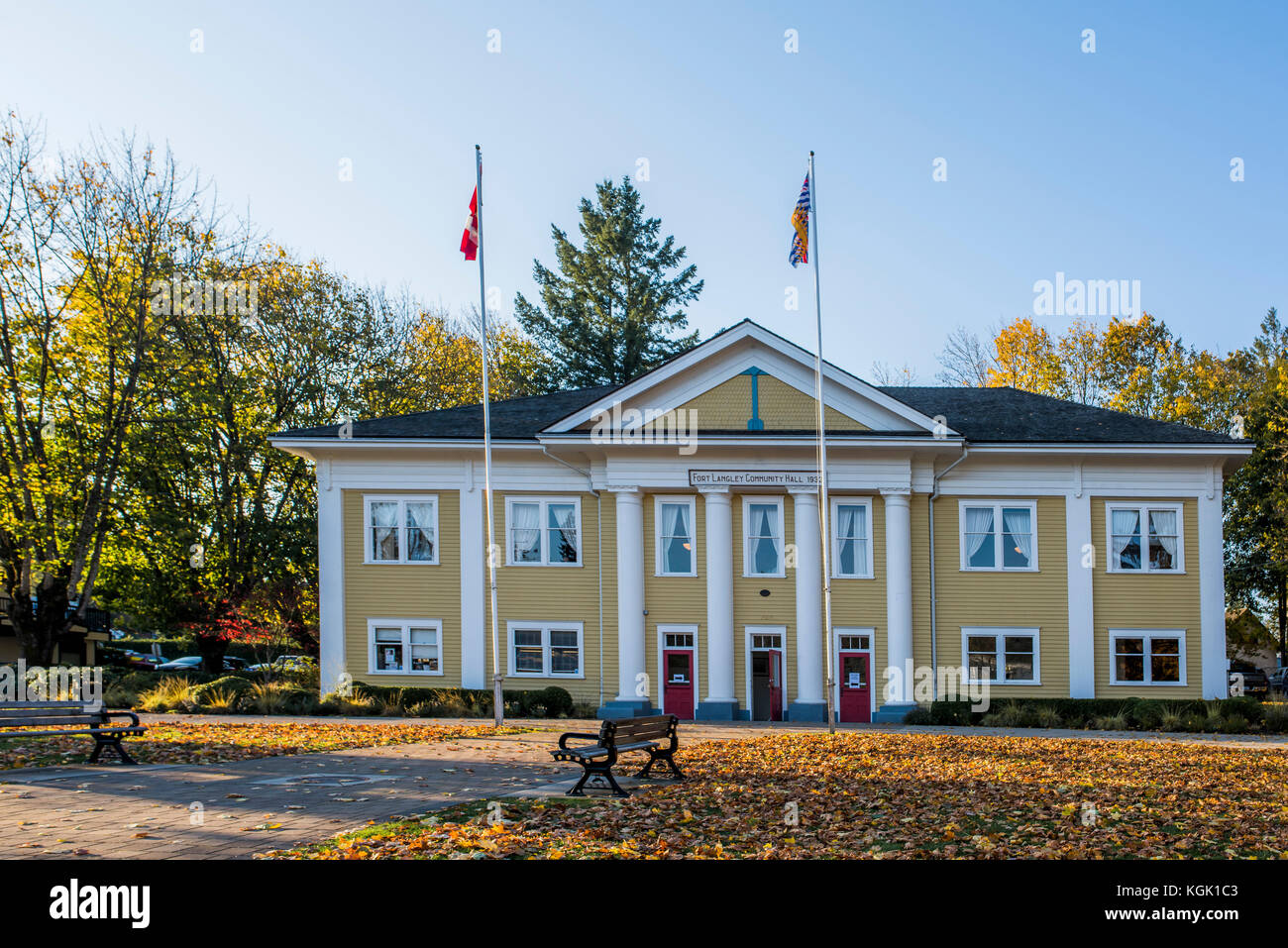 Fort langley community hall fort hi-res stock photography and images ...